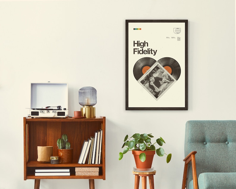 HIGH FIDELITY Movie Poster John Cusack Art Print 12 X 18 - Etsy