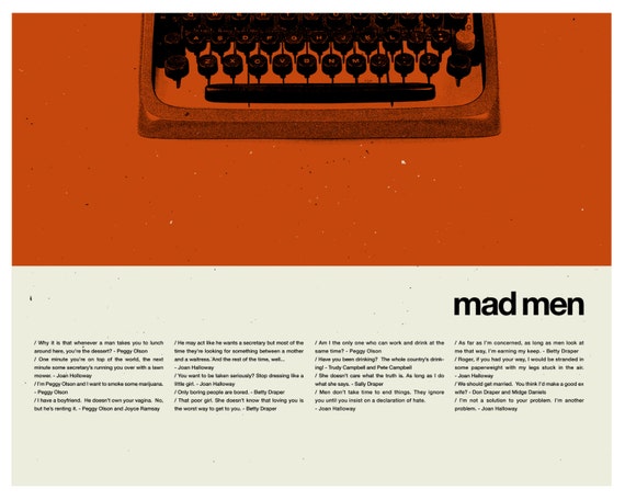 Helvetica Poster Mad Men