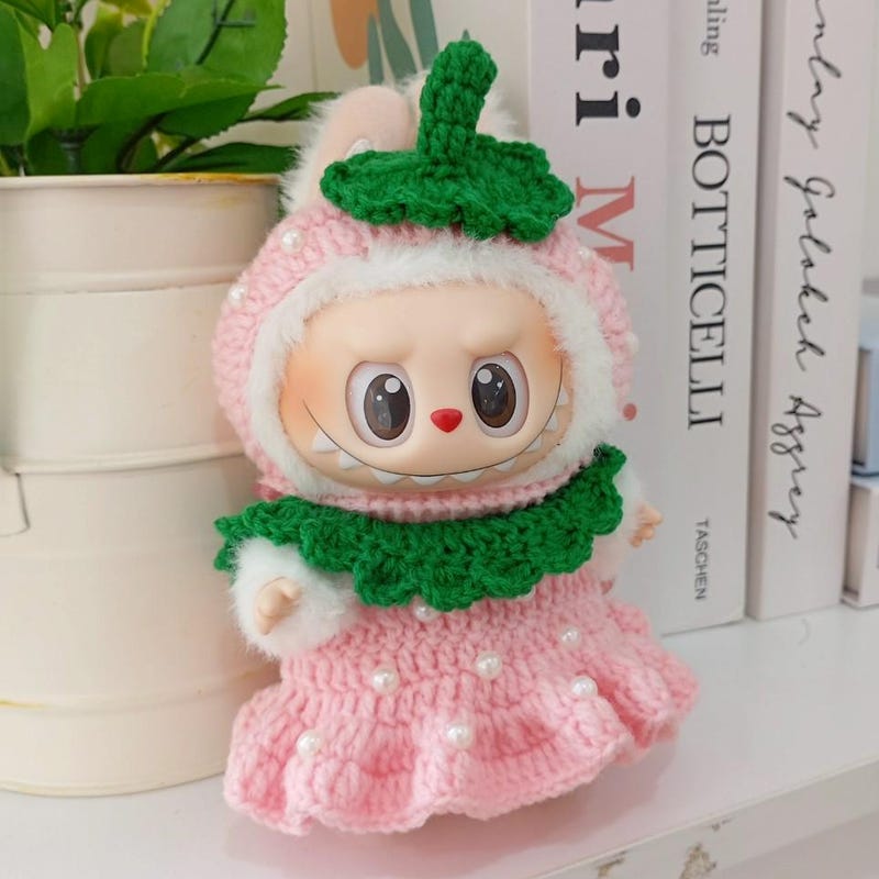 Labubu Strawberry - Etsy