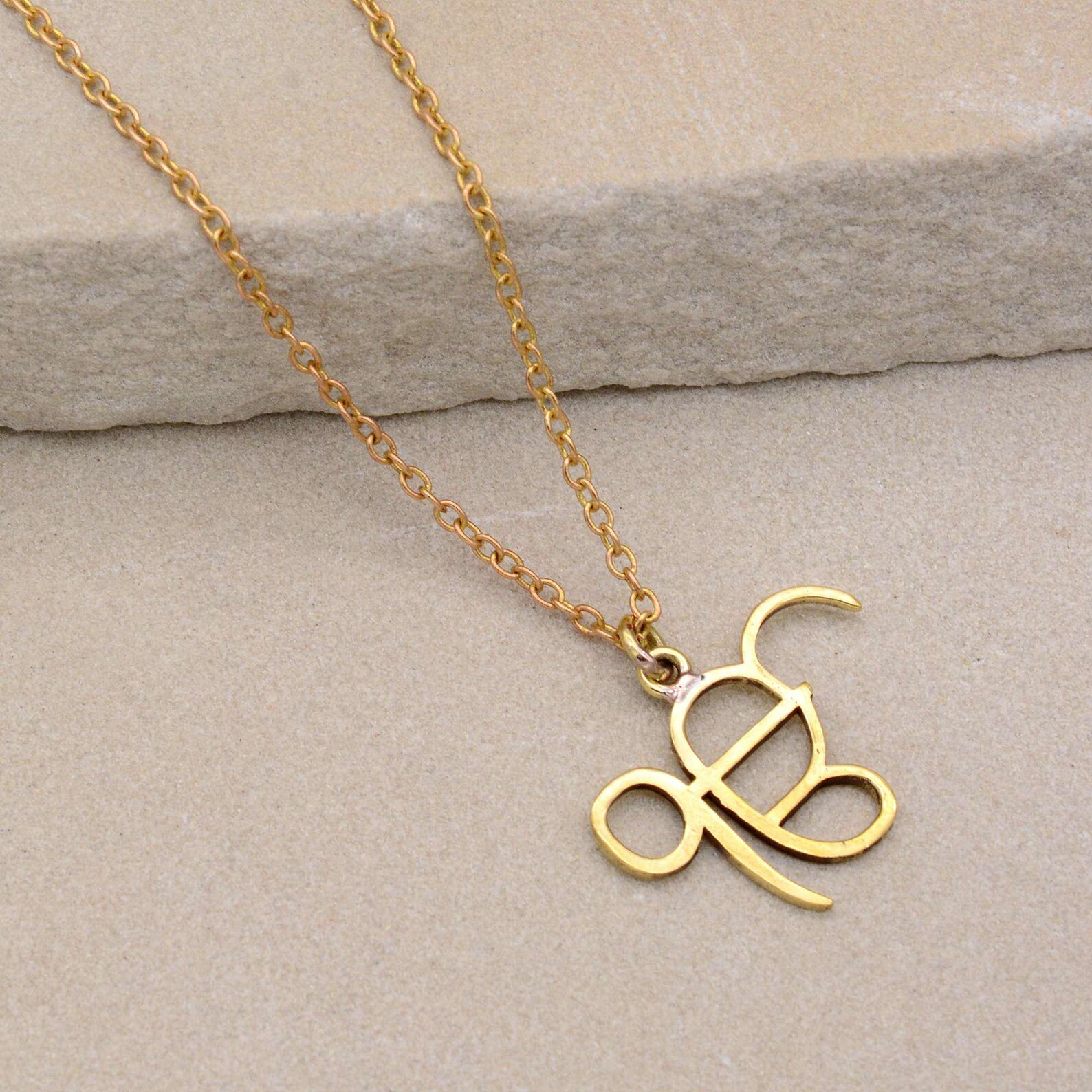 Ek Onkar Symbol Brass Necklace, Spiritual Pendant, Sikh Jewellery ...