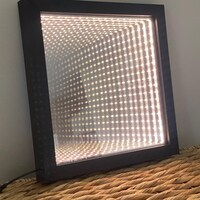 Custom Infinity Mirror | Personalized LED Infinity Mirror Sign | Custom ...