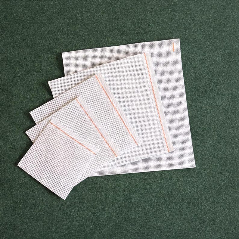 Zweigart Needlepoint Canvas — 14, 16, or 18 Mesh Blank Mono Canvas ...