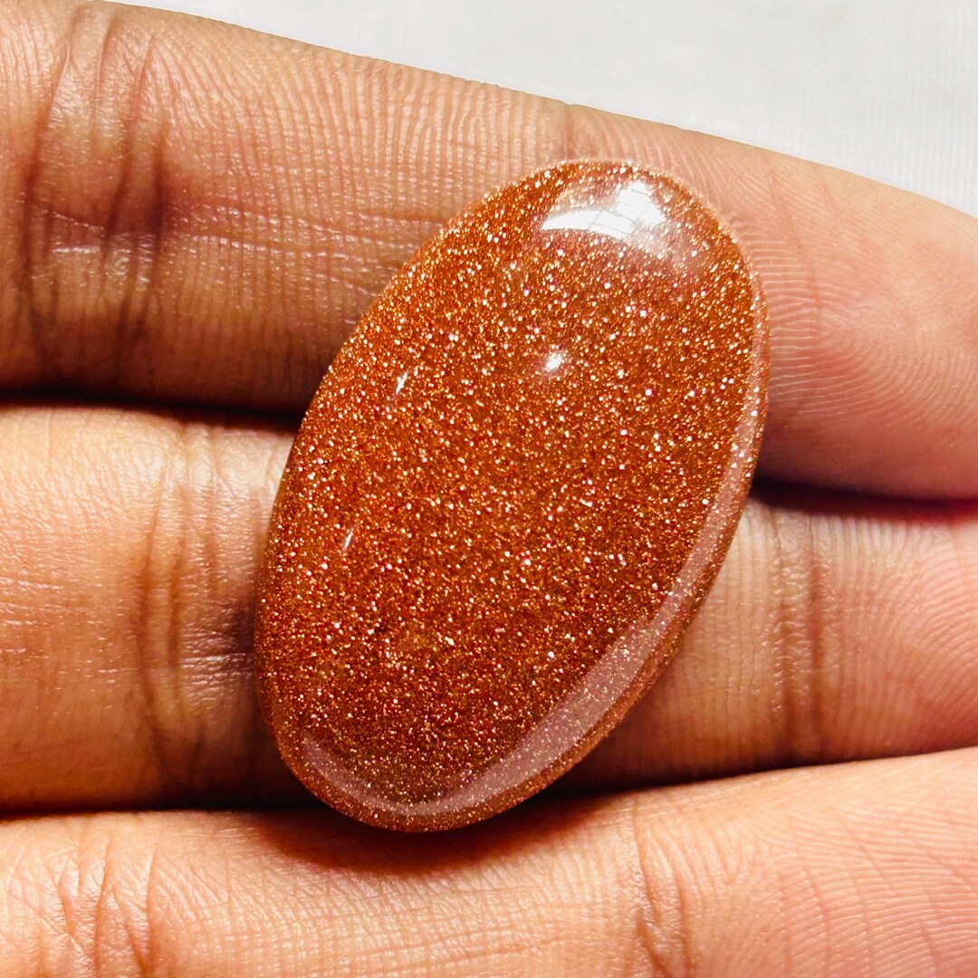 Fabulous Super Goldstone Gemstones Cabochon Rare Quality 100% Brown ...