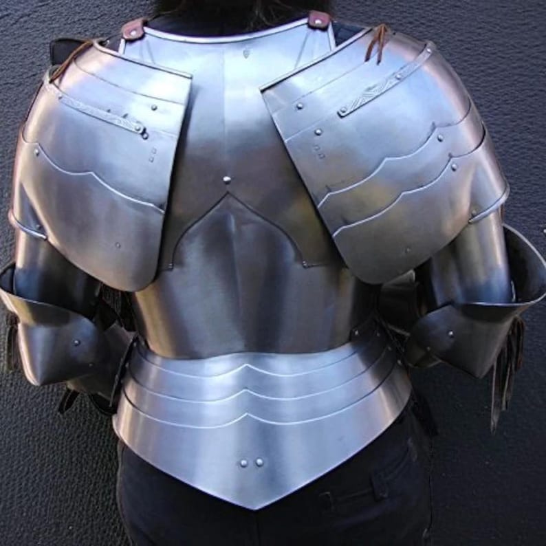 Medieval Gothic Steel Armor Suit – Full Plate Body Armor for Knight ...