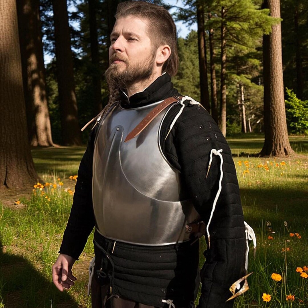 Medieval Steel Breastplate Armor | Wearable Chest Plate for LARP ...