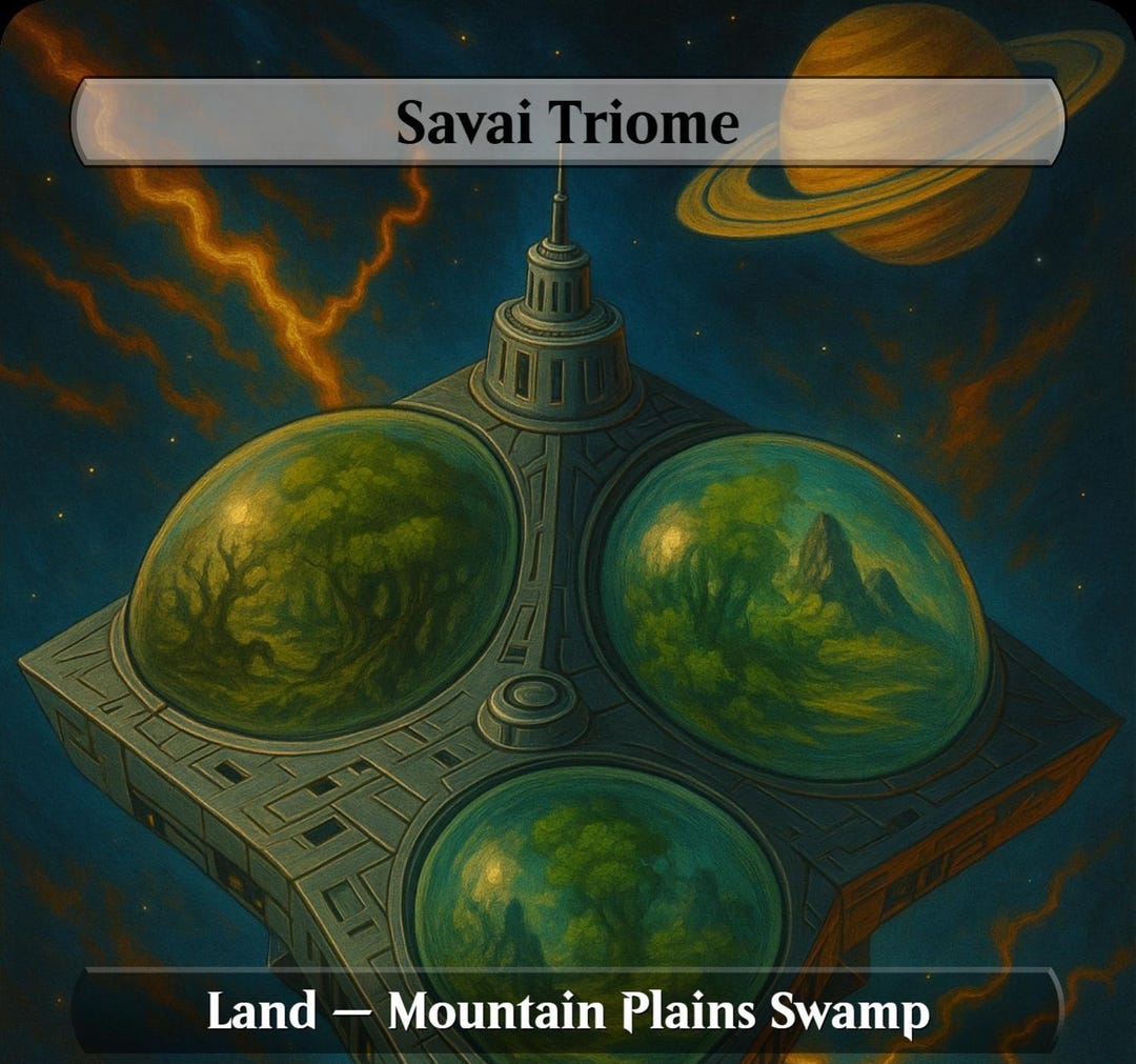 Mardu Pulp Sci-fi Proxy Land Bundle – Magic the Gathering Custom Set - Etsy