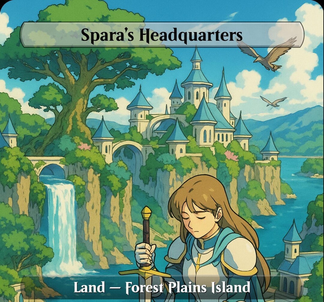 Bant 1990s Anime Inspired Proxy Land Bundle – Magic the Gathering ...