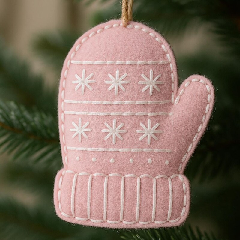 Felt Mitten Pattern - Etsy