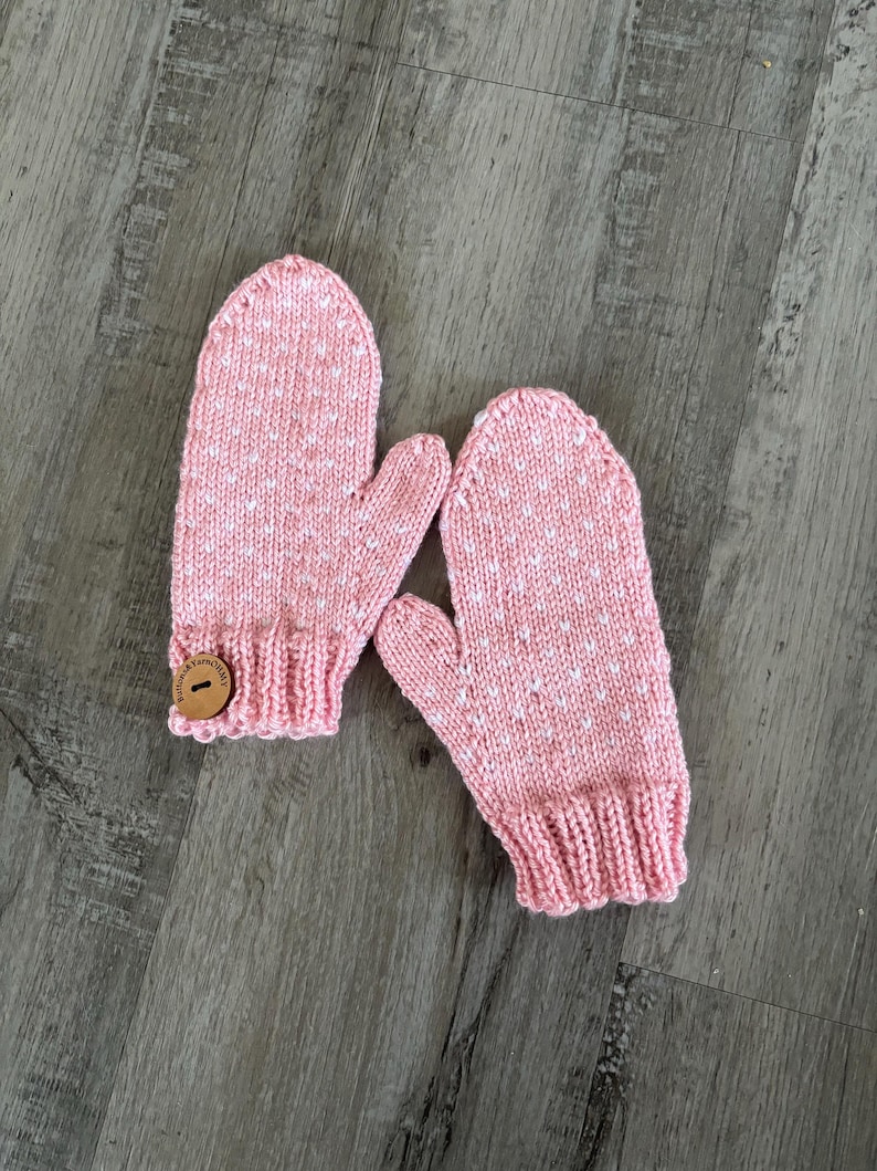 Kids Mitten Pattern - Pattern Only - Etsy