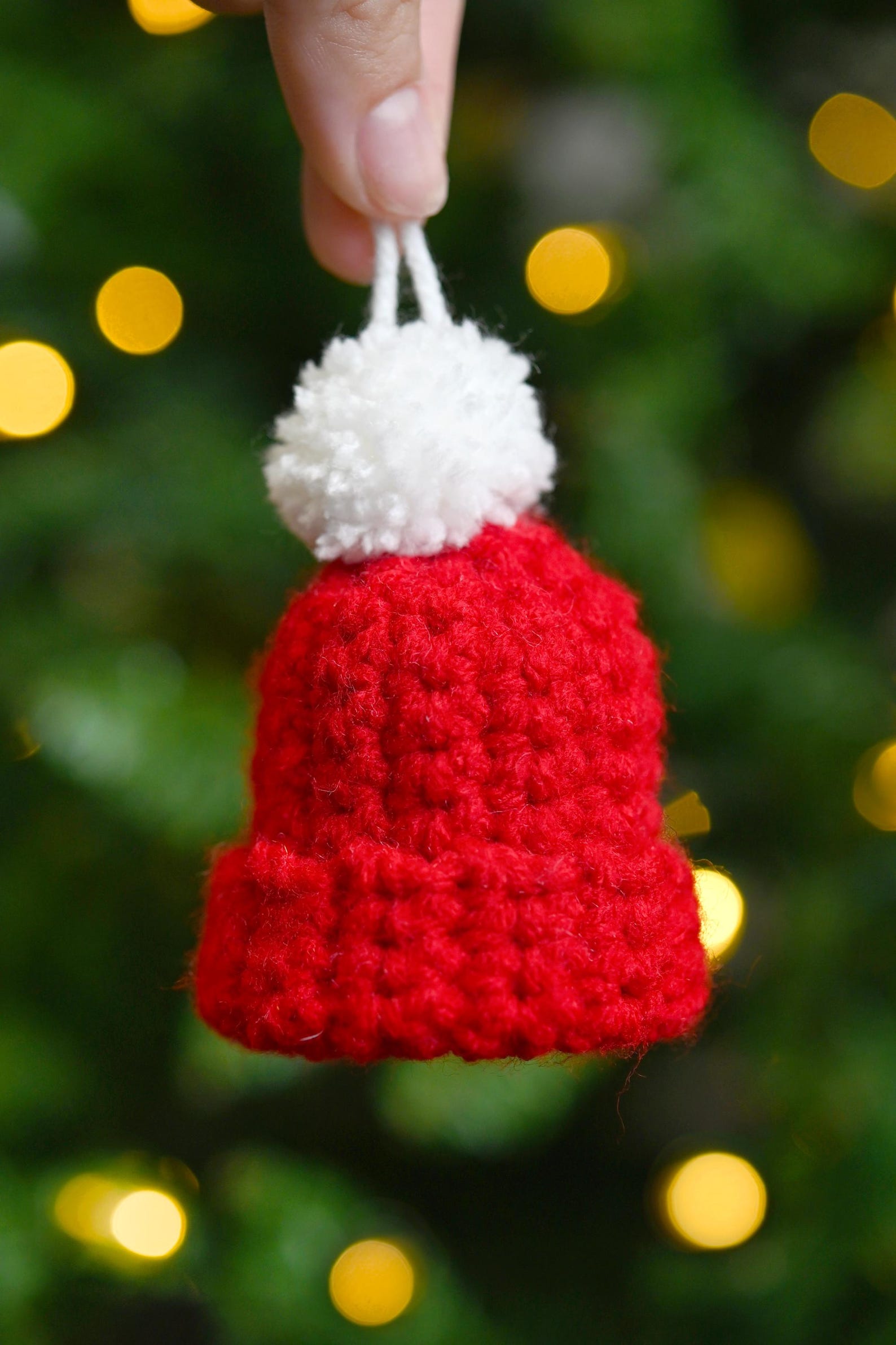 Mini Crochet Hat Ornament Pattern- DIY Christmas Tree Decoration PDF ...