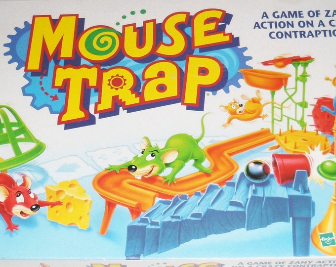 Vintage Mouse Trap Game by Ideal 100% Complete and Excellent Condition ...