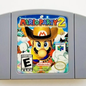 Mario Party 2 Authentic Nintendo N64 Game Etsy