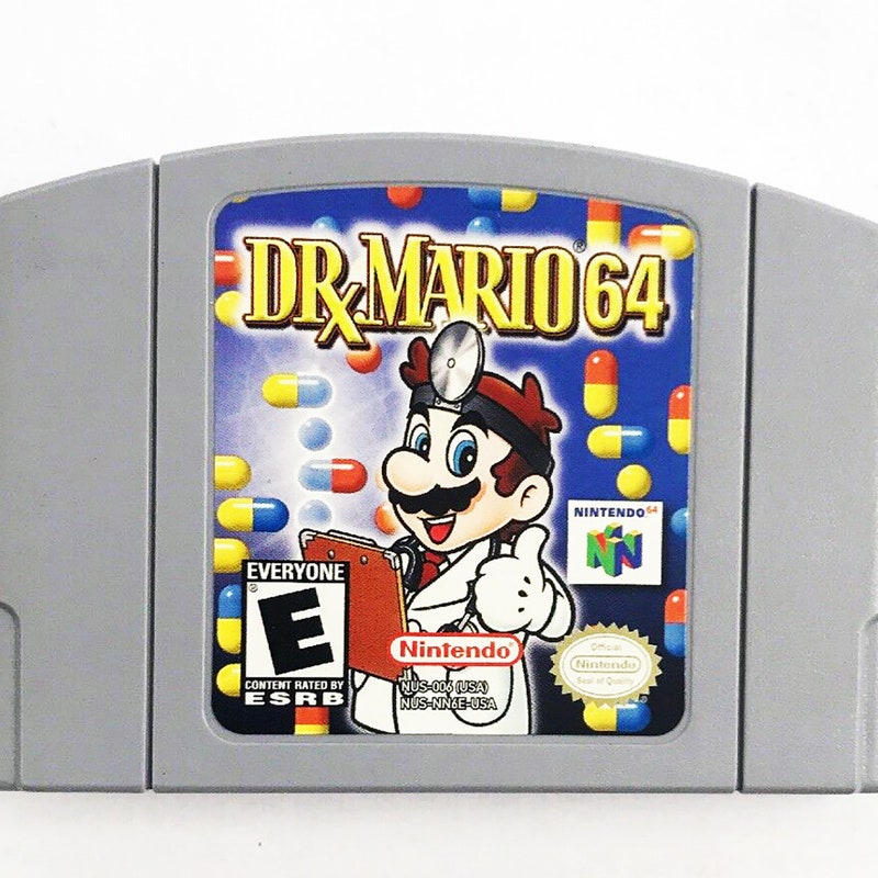 Dr Mario - Etsy