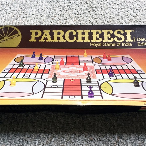 Vintage Parcheesi Royal Deluxe Edition Board Game 100% - Etsy