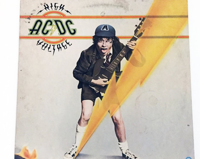 Original AC/DC High Voltage Vinyl Record LP 1975 Album Acdc - Etsy