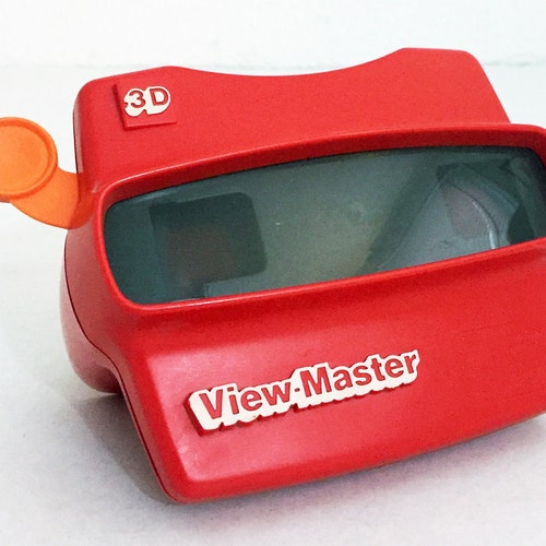 Vintage 1980s View Master 3D Toy in Red Viewmaster View Master - Etsy