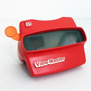 Vintage 1980s View Master 3D Toy in Red Viewmaster View Master 90s Toys ...