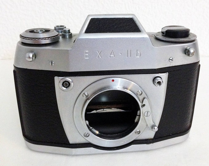 Rare Vintage Exakta Exa 11B Ihagee Dresden Rare 35mm Camera and Case ...
