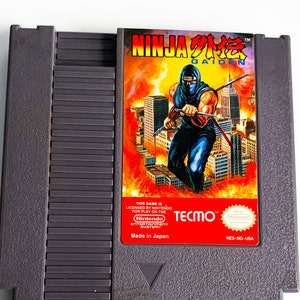 Vintage Nintendo NES Ninja Gaiden Arcade Karate Video Game - Etsy