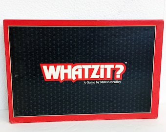 Vintage 1987 Whatzit? Board Game - Etsy