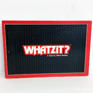 Vintage Milton Bradley Whatzit Board Game of Fractured Phrases 1987 ...