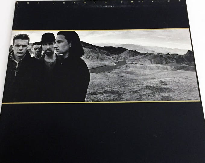 Vintage Original U2 the Joshua Tree LP With Liner Record Album - Etsy