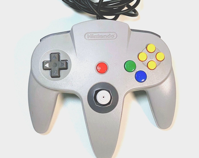 Vintage OEM Nintendo 64 Video Game Controller Original - Etsy