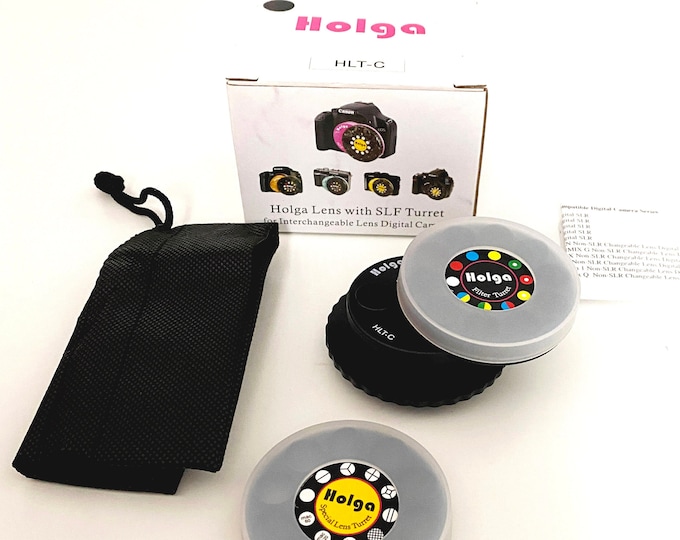 Holga Special Effect Lenses and Color Filter Turrets for Canon EF Mount ...