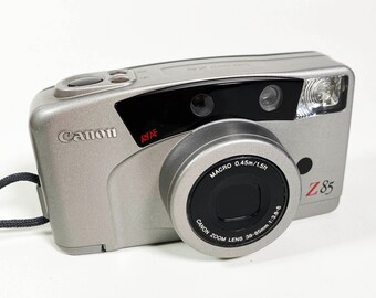 Vintage Canon Sure Shot 85 Zoom 38-85mm Tested Works Sureshot 35mm Film ...