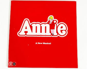 Vintage Annie Movie Soundtrack LP Record Vinyl 1982 Rare Musical ...