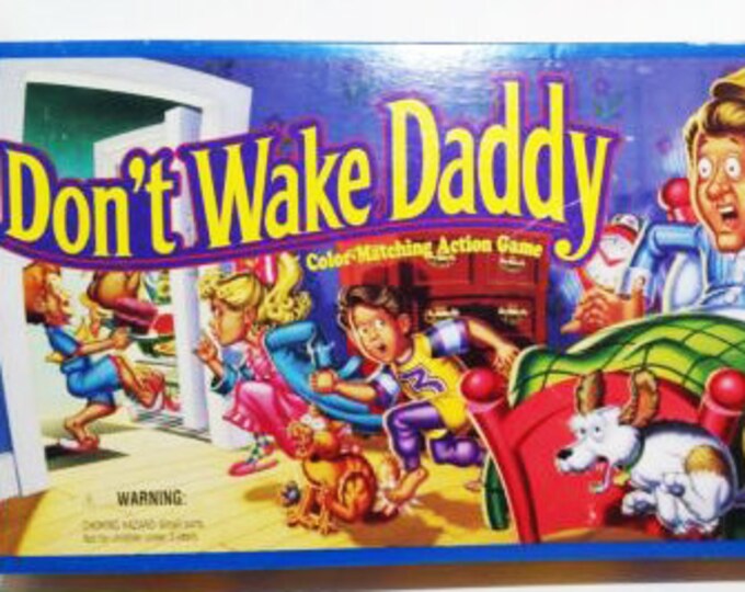Vintage Dont Wake Daddy Board Game 1992 Toy Parker Brothers Complete