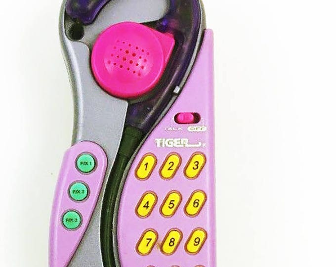 Vintage Tiger Clueless Phone Clear Telephone 1997 Alicia Silverstone ...