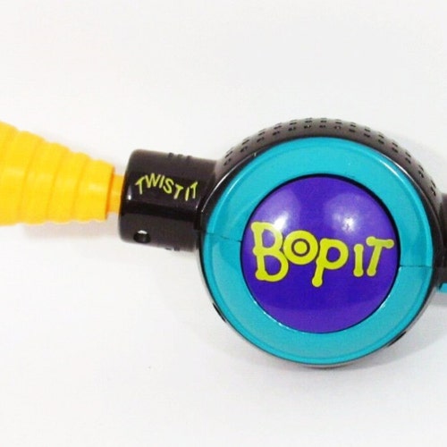 Vintage Original Bop It Push and Pull Game by Hasbro 1990s Toy - Etsy