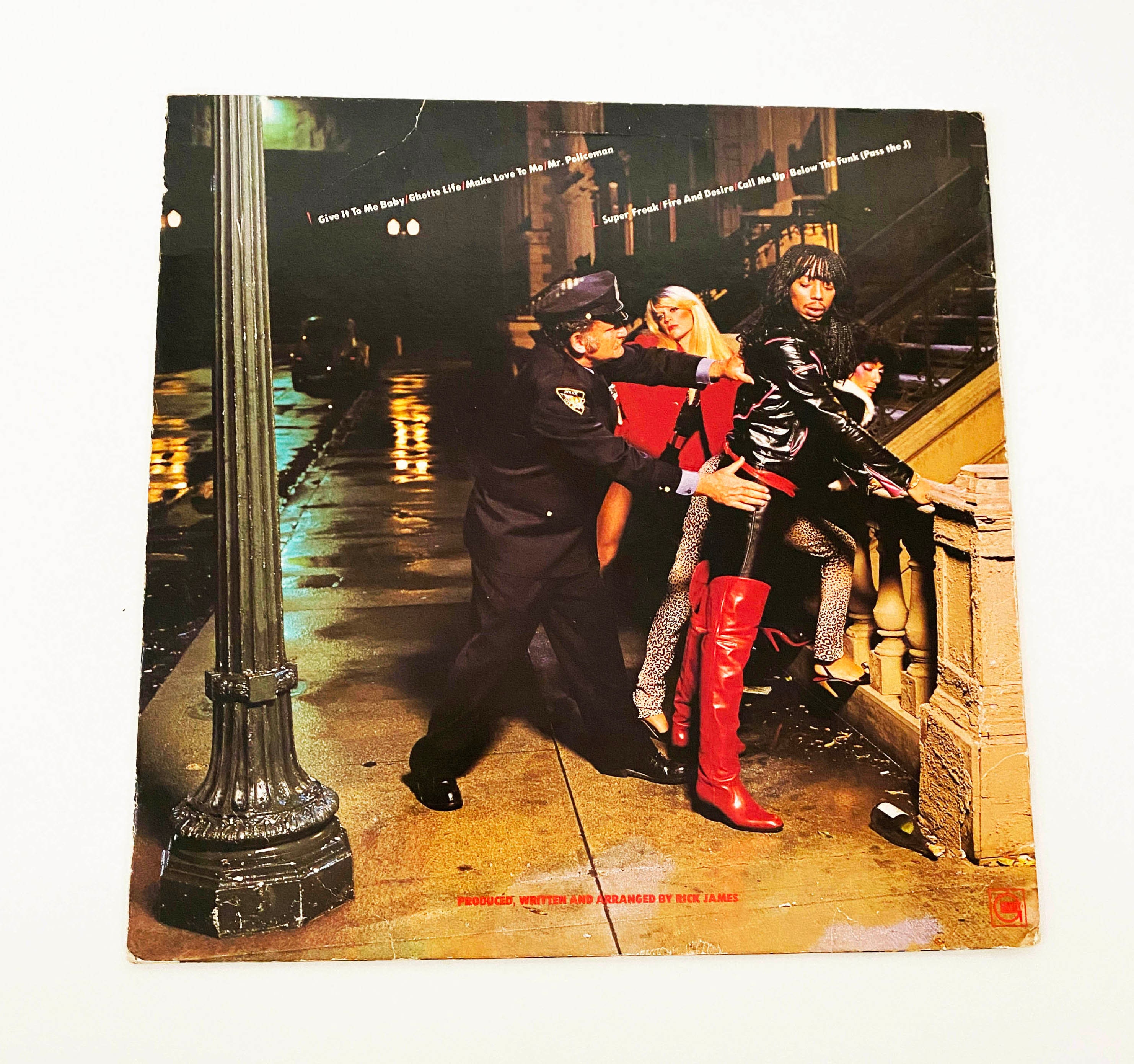 Vintage Original Rick James Street Songs Super Freak Vinyl Record Album ...
