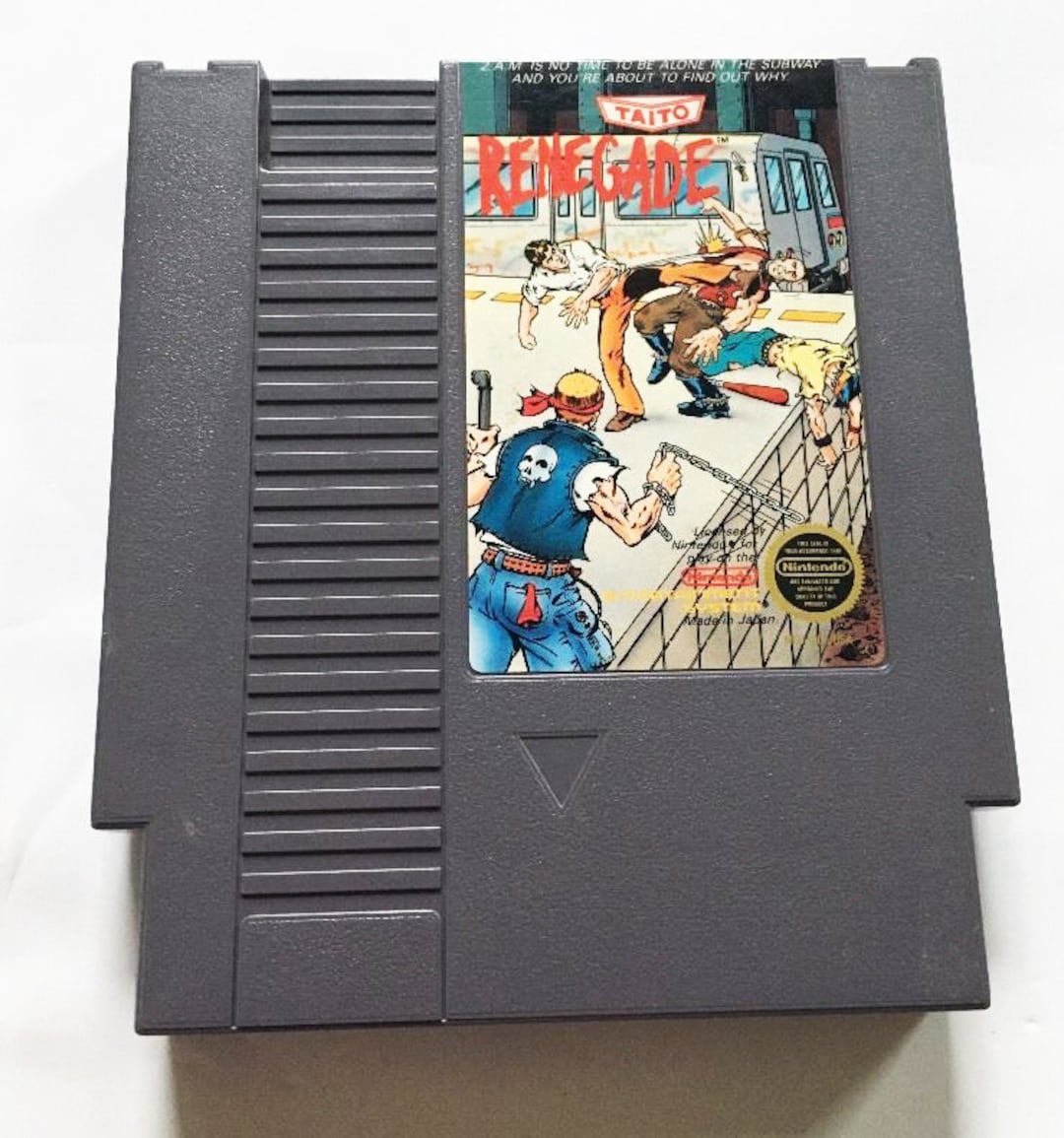 Vintage Nintendo NES Renegade Video Game 1988 - Etsy