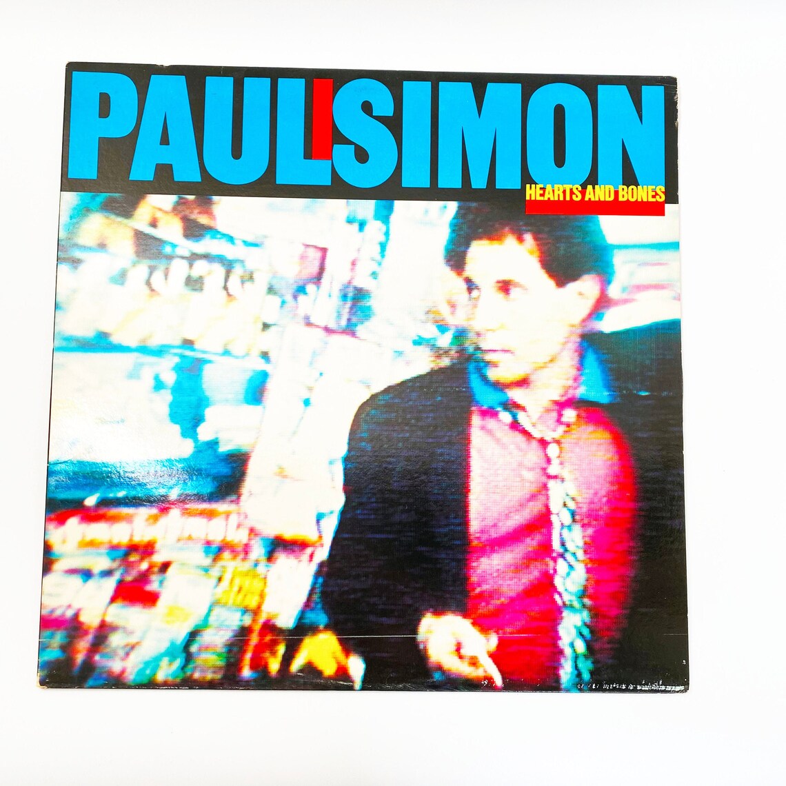 Vintage Paul Simon Hearts and Bones LP With Liner Record Album | Etsy