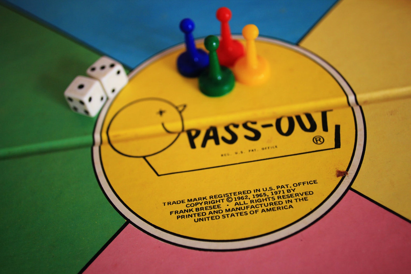 Vintage Drinking Pass Out Board Game Party Complete - Etsy