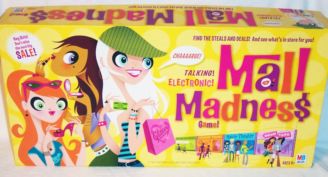Vintage Mall Madness Shopping Board Game 100% Complete - Etsy