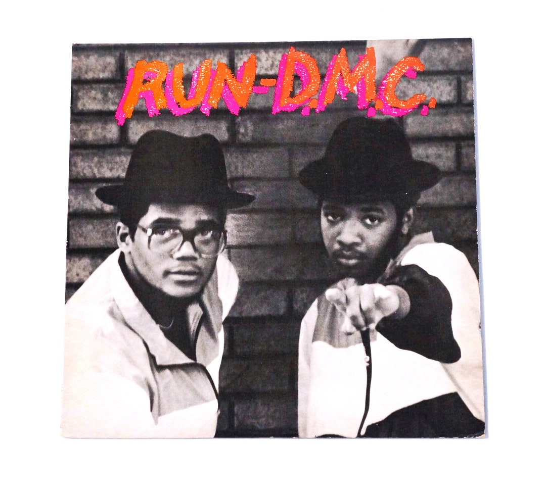 Original Run DMC Debut Self Titled Album Vinyl Record LP 1984 Album 12 ...
