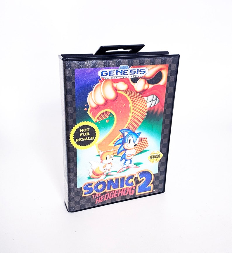 Vintage Sega Genesis Sonic the Hedgehog 2 Tested Excellent 1992 Video ...