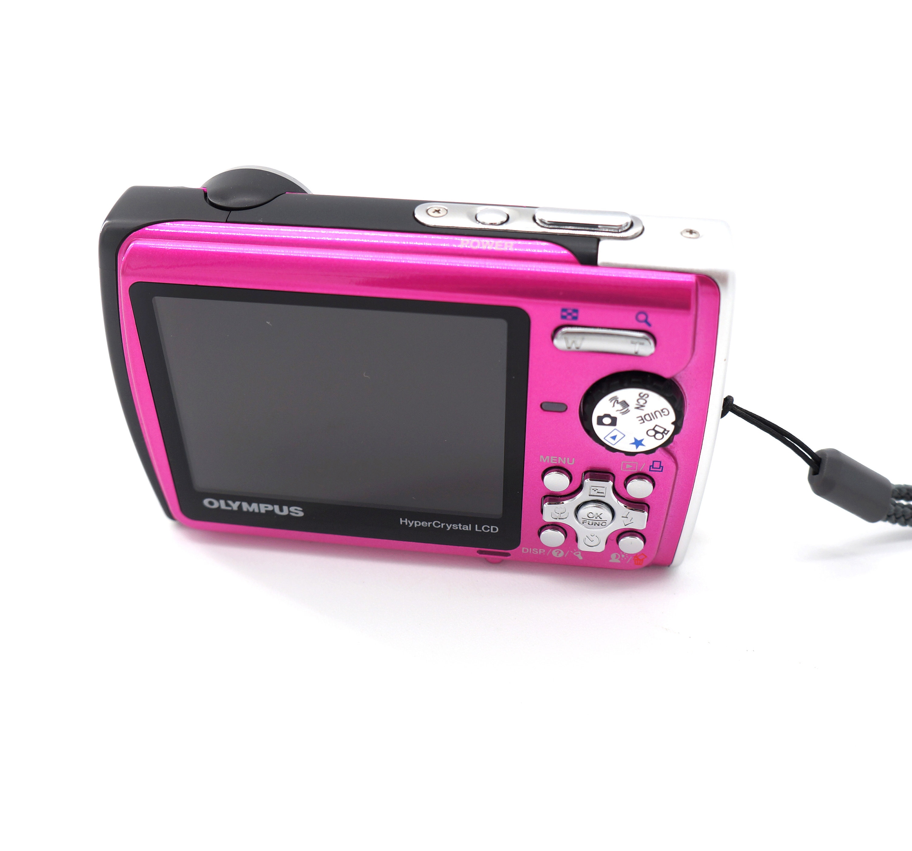 Vintage Waterproof Olympus 850SW 8MP Pink Digital Camera Vintage Waterproof Olympus 850SW 8MP Pink Digital Camera
