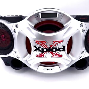 Vintage Sony Xplod Portable Boombox CFDG700CP Cassette AM/FM CD Player ...