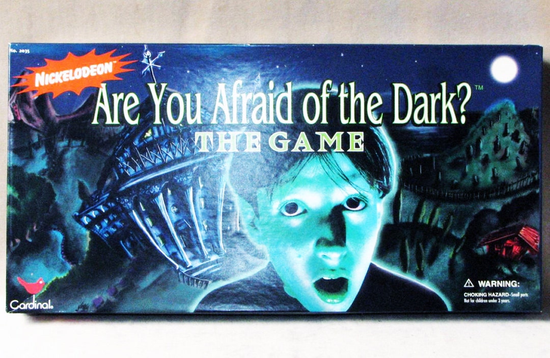 Vintage Are You Afraid of the Dark Board Game Nickelodeon Complete 1995 ...