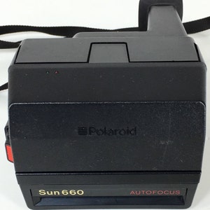 Polaroid Sun 660 AF Auto Focus Instant Film Camera Tested Works - Etsy