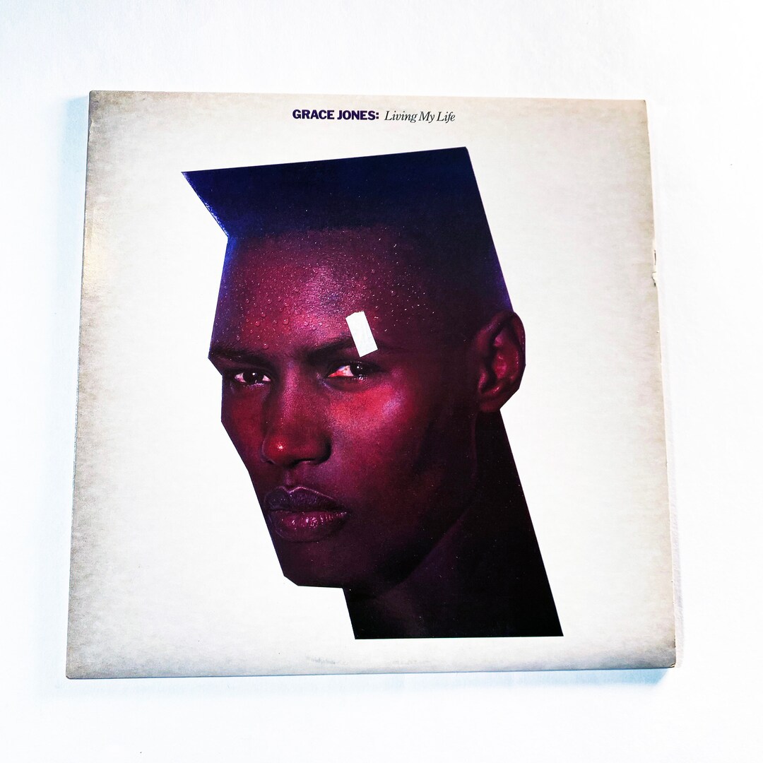 Vintage Grace Jones Living My Life Vinyl Record LP 1982 Album 80s 1980s ...