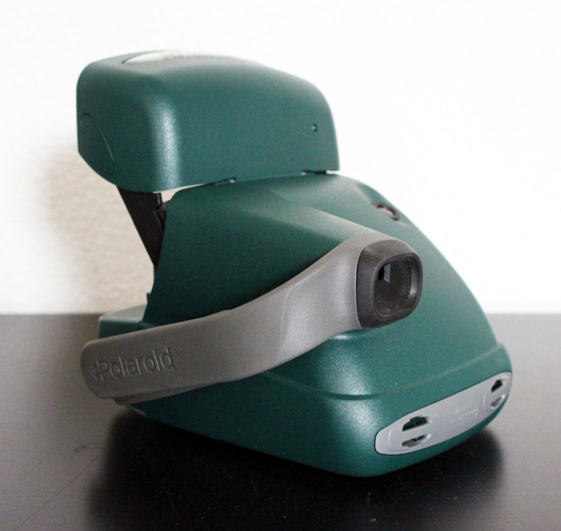 Vintage Polaroid Green Onestep One Step Express Instant Camera 600 - Etsy