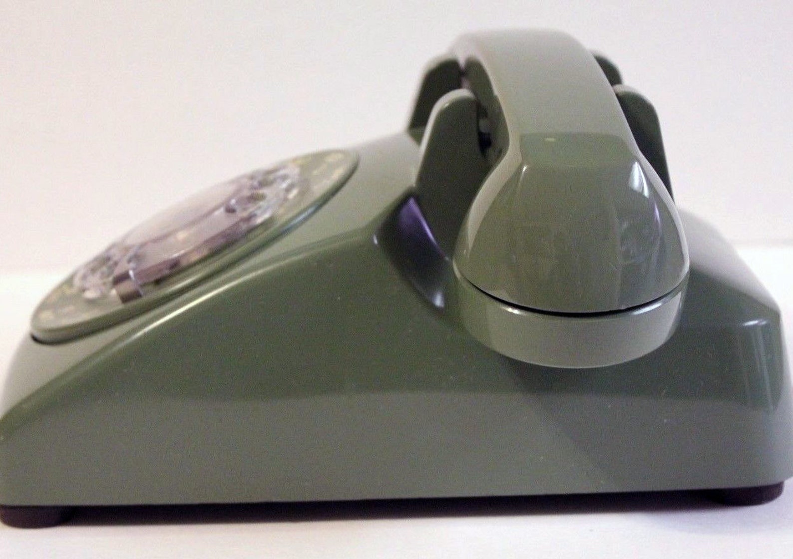 Vintage 1965 Bell System Green Rotary Desk Phone Western - Etsy