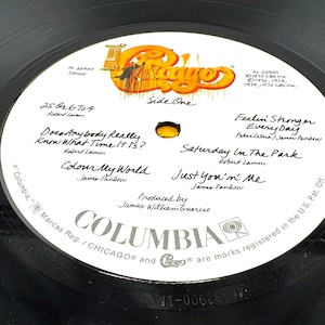 Vintage Chicago IX Chicago's Greatest Hits Vinyl LP Record Album 1975 ...