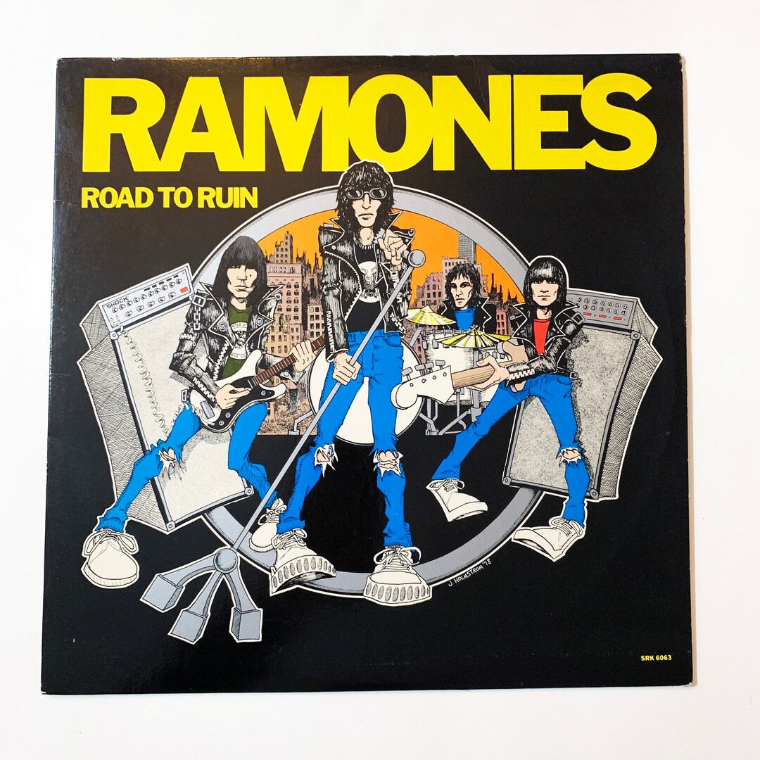 Vintage Ramones Road to Ruin Vinyl Record LP 1978 Album 12" 70s Punk - Etsy