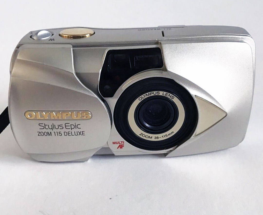 Olympus Stylus Epic Deluxe 115 DLX 35mm Point and Shoot Film Camera ...